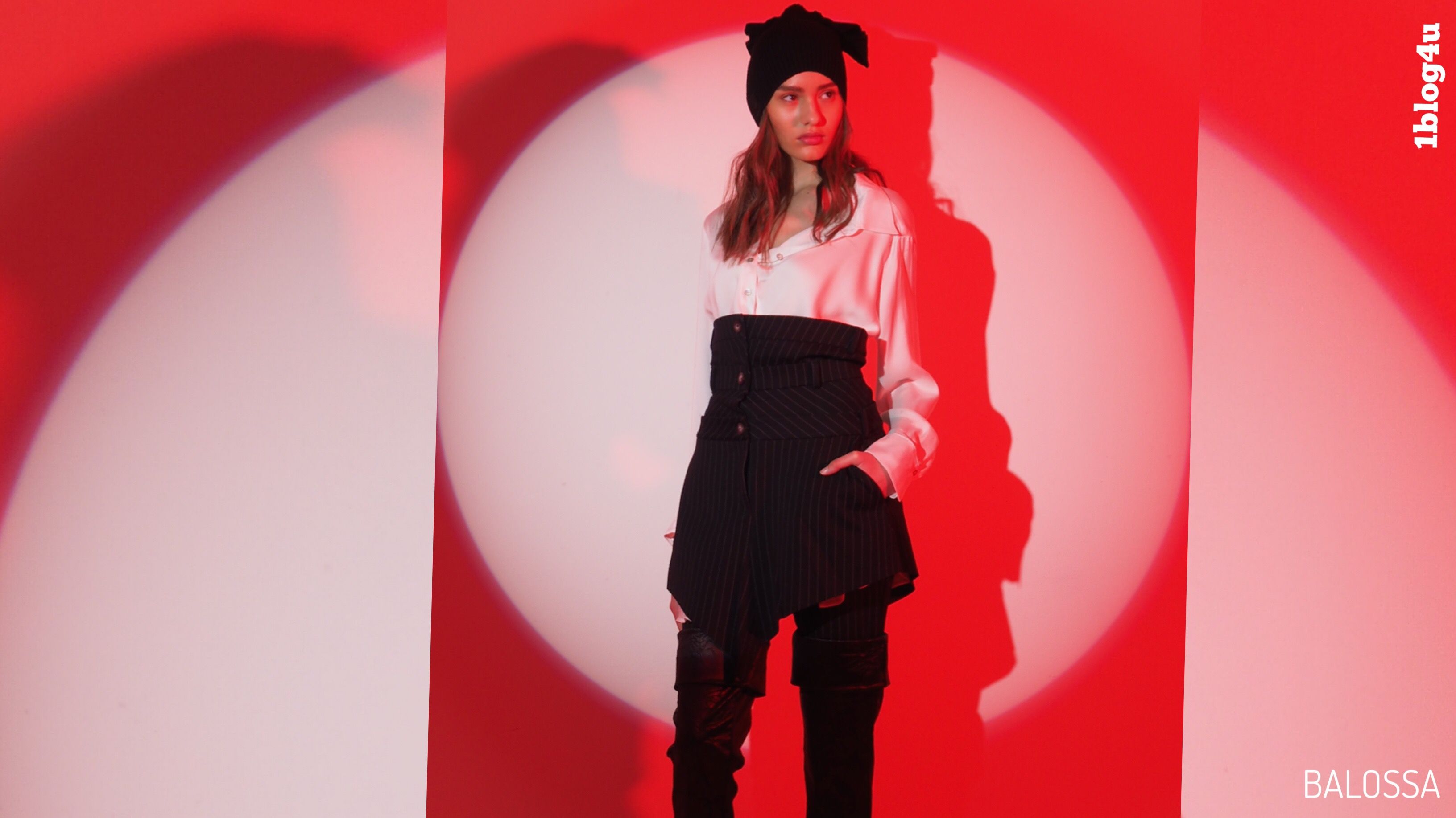 BALOSSA white shirt by Indra Kaffemanaite: Fall-Winter 2018-2019 – 1blog4u