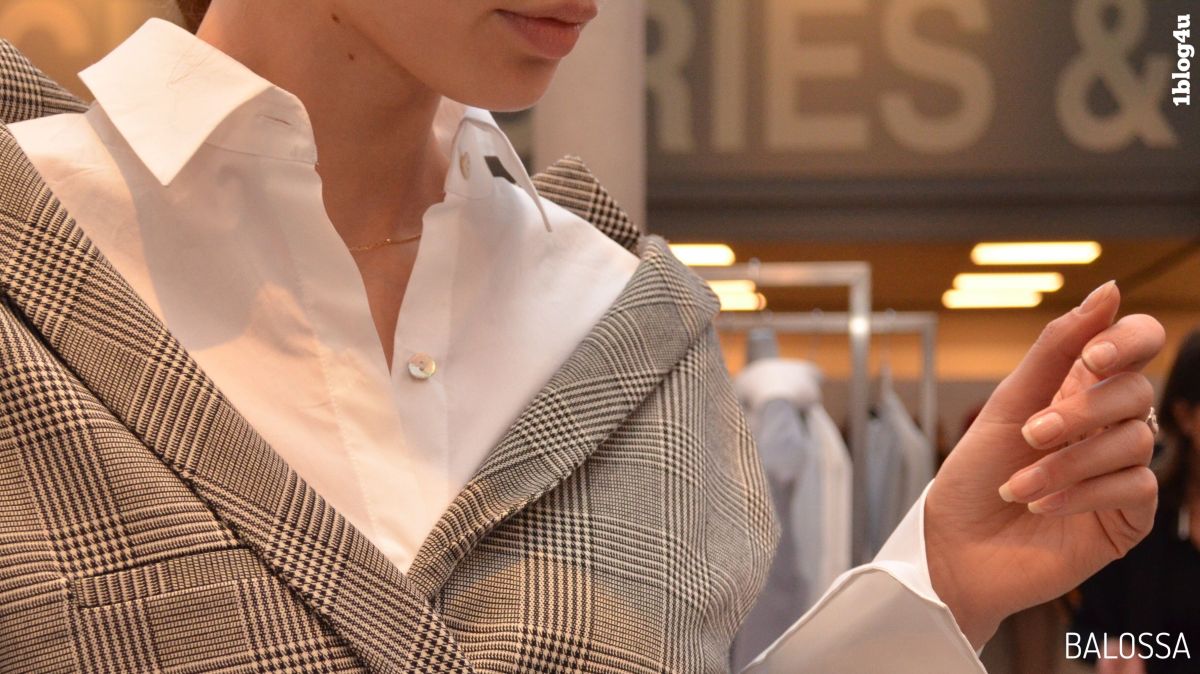 BALOSSA white shirt by Indra Kaffemanaite: Fall-Winter 2018-2019 – 1blog4u