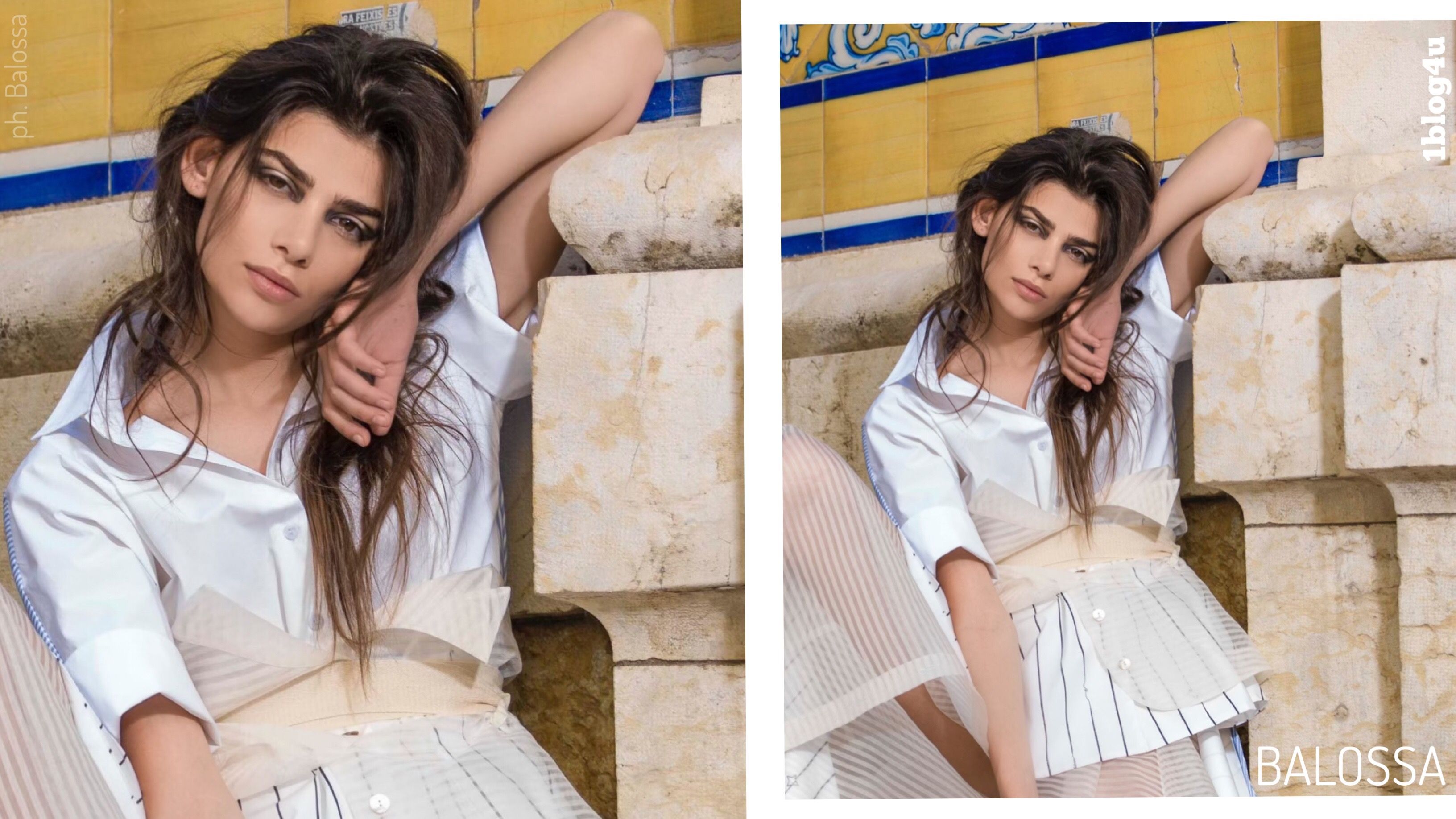 BALOSSA white shirt by Indra Kaffemanaite: Spring-Summer 2019 – 1blog4u