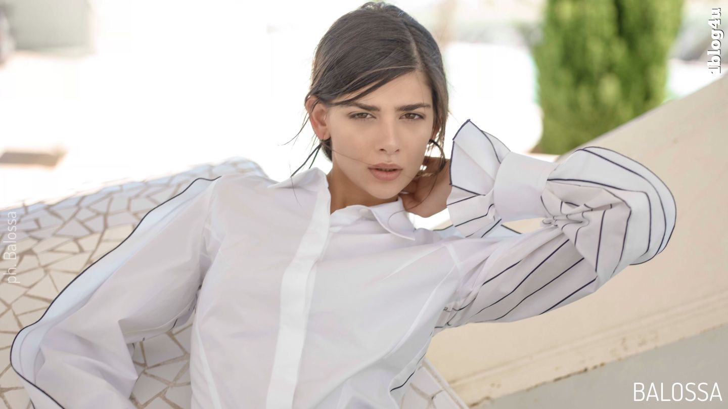 BALOSSA white shirt by Indra Kaffemanaite: Spring-Summer 2019 – 1blog4u