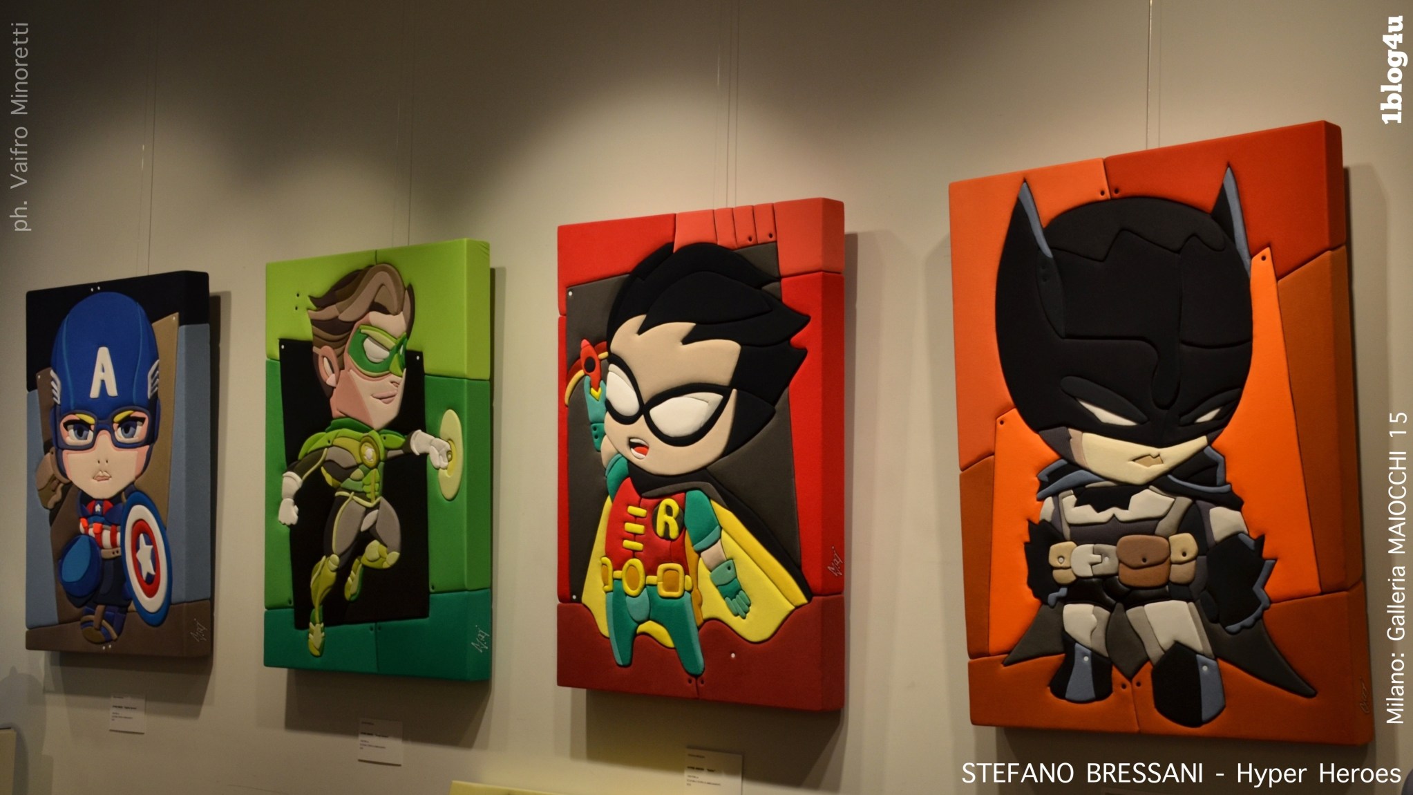 STEFANO BRESSANI Hyper Heroes – Galleria MAIOCCHI 15 – Milano – 1blog4u