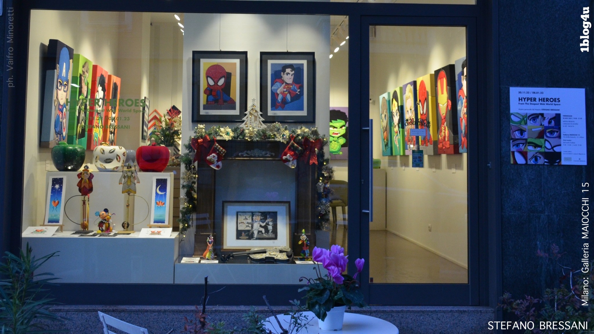 STEFANO BRESSANI Hyper Heroes – Galleria MAIOCCHI 15 – Milano – 1blog4u